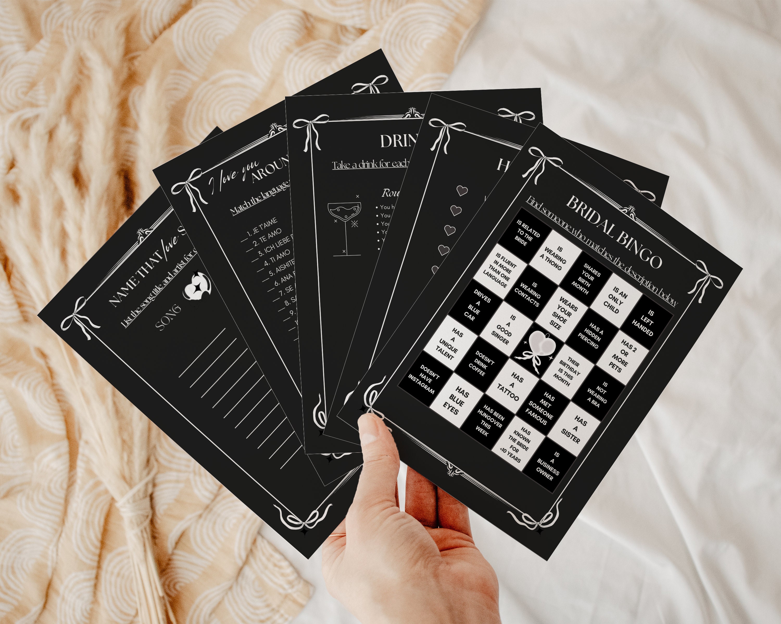 RIP Single Life Bachelorette Party Game Bundle, 10 Bridal Shower Canva ...