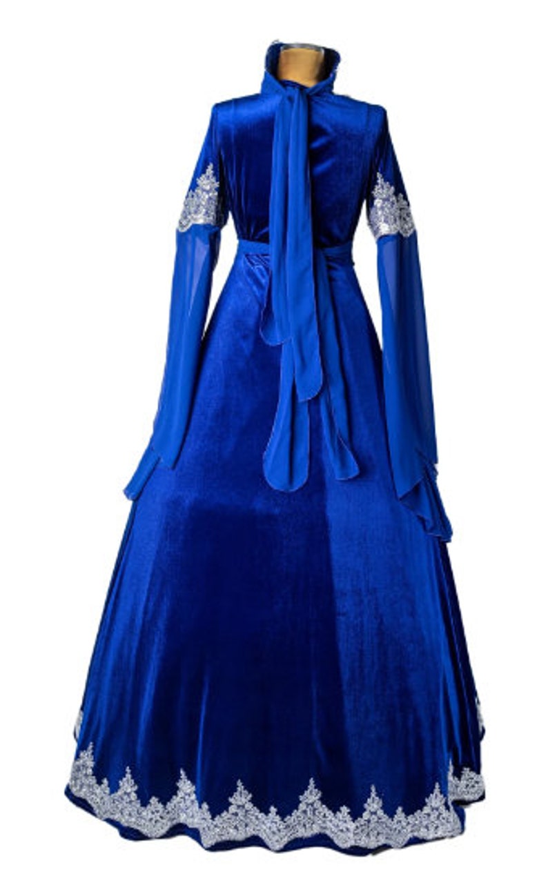 Traditional Ottoman Bindalli Bridal Gown With Embroidery - Etsy