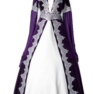 Traditional Ottoman Bindalli Bridal Gown With Embroidery - Etsy