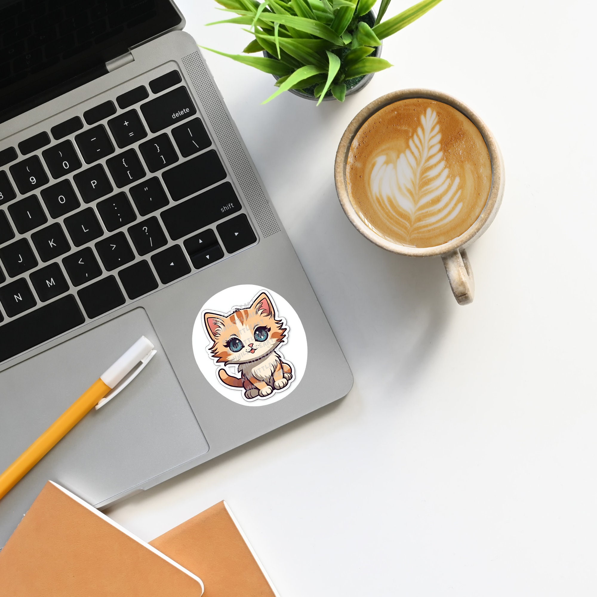 Cute Kittens, Cats Digital Stickers 20 PNG Designs for Cute Cats ...