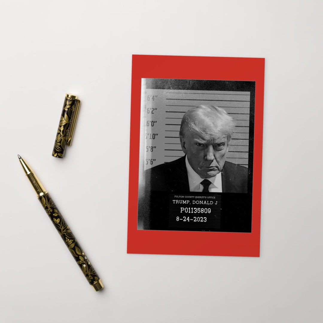 4 X 6 Standard Postcard red TRUMP AMERICAN - Etsy