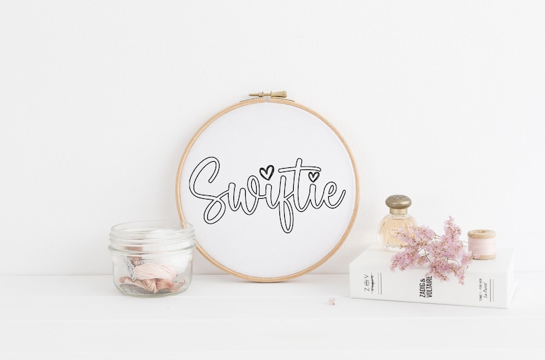 Taylor Swift Swiftie Embroidery Pattern Pdf Digital Download Etsy