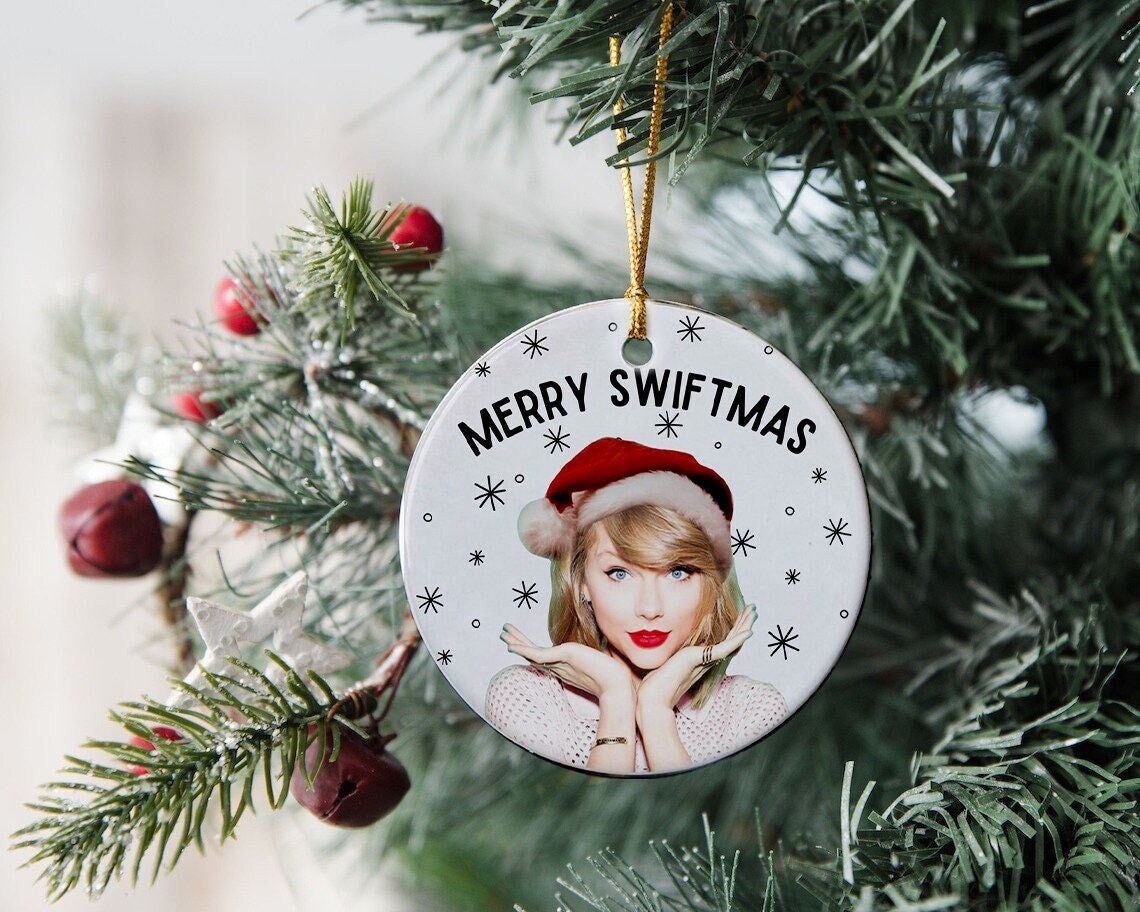 Merry Swiftmas Ornament, Taylor Christmas Ornament, Taylor Eras Tour ...