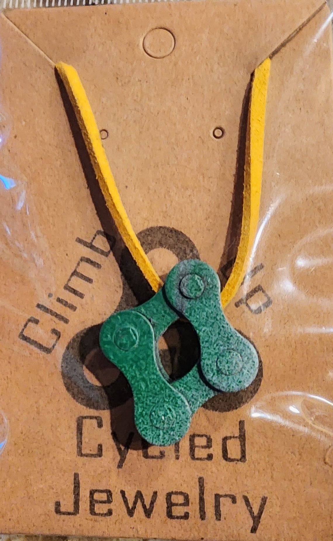 Upcycled Bike Chain Necklace - Etsy