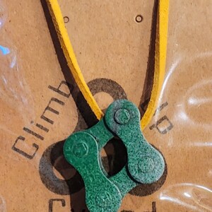 Upcycled Bike Chain Necklace - Etsy