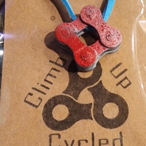 Upcycled Bike Chain Necklace - Etsy