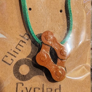 Upcycled Bike Chain Necklace - Etsy