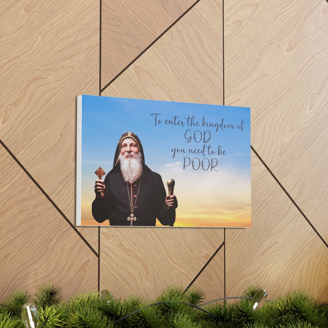 Bishop Mar Mari Emmanuel Canvas Gallery Wraps /faith/christ/believe ...