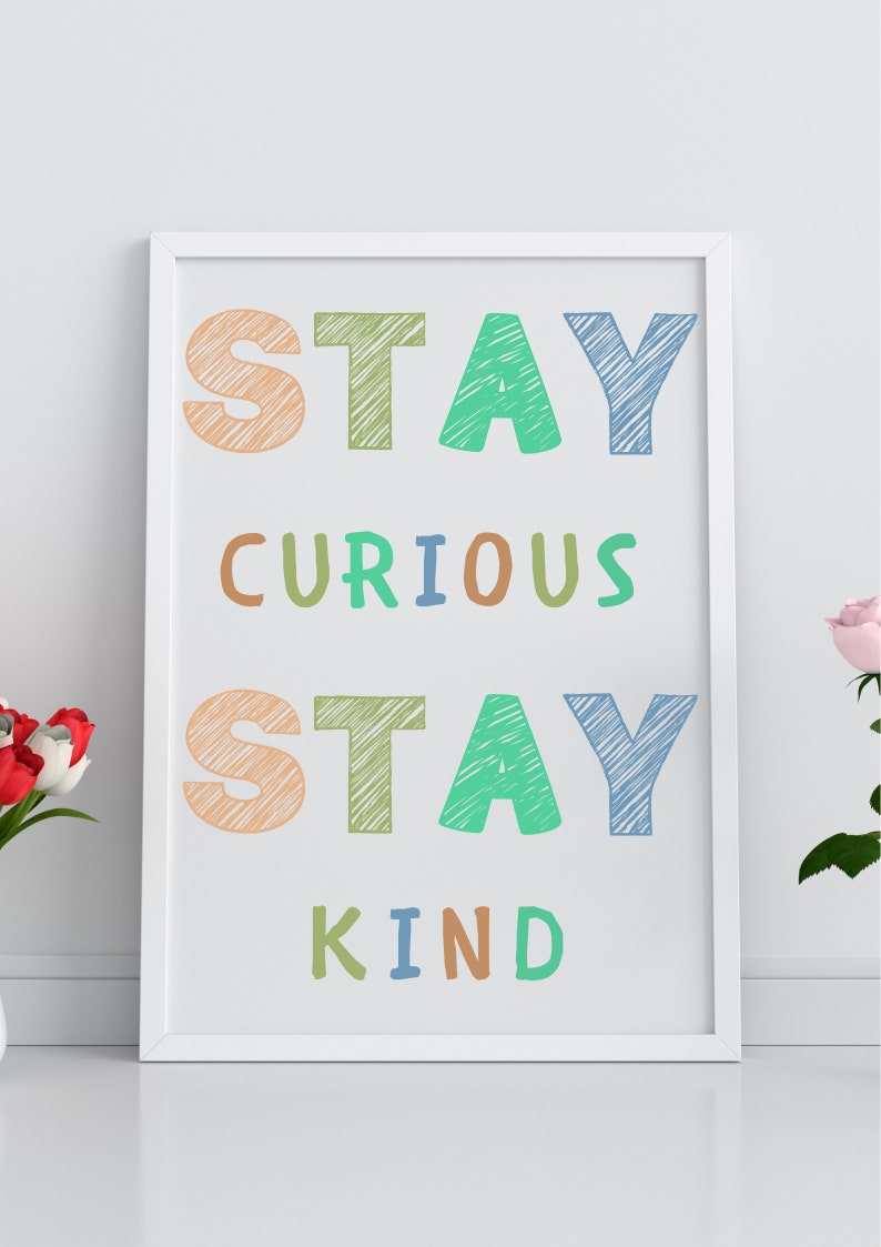 Printable Poster, Classroom Sign, Quotes for Classroom, Kid's Room ...