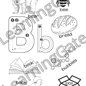 26 Printable Alphabet Coloring Pages Worksheets for Kids: Preschool ...