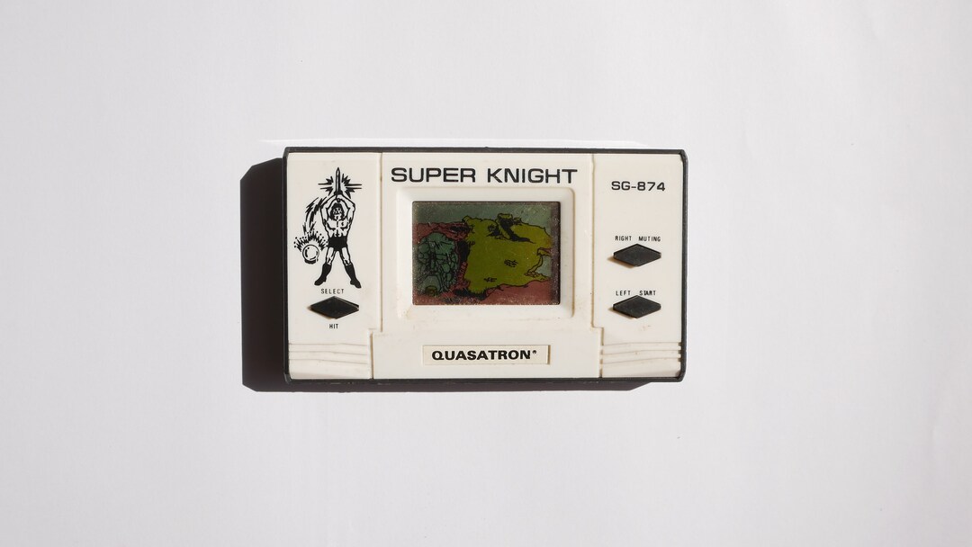 SUPER KNIGHT Arcade Lcd Game quasatron SG-874 - Etsy