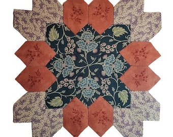 Lucy Boston charlotte I Patchwork of the Crosses Square - Etsy