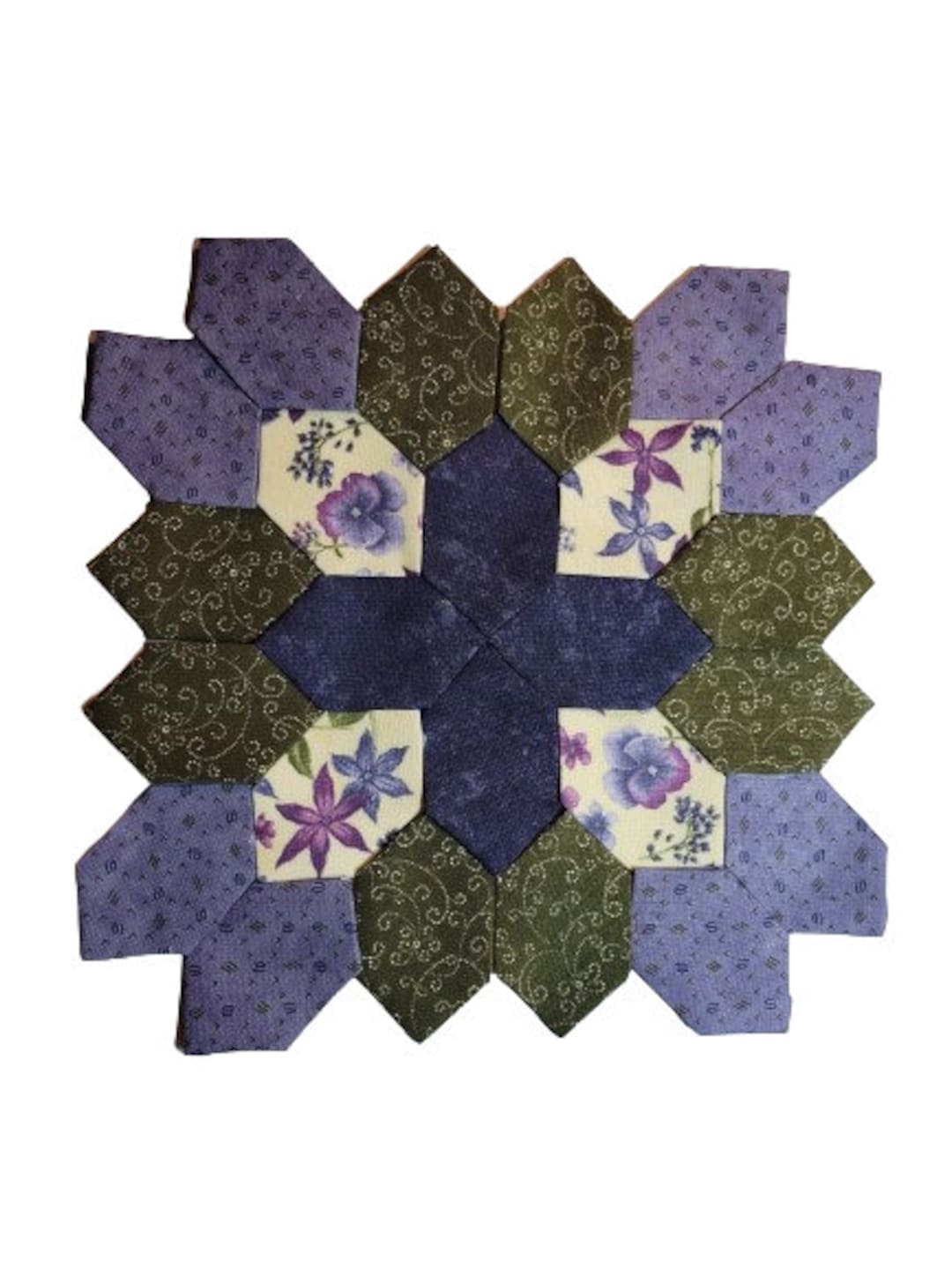 Lucy Boston springtime Patchwork of the Crosses Square, Series VII - Etsy