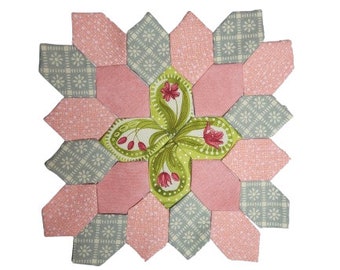 Lucy Boston springtime Patchwork of the Crosses Square, Series III - Etsy