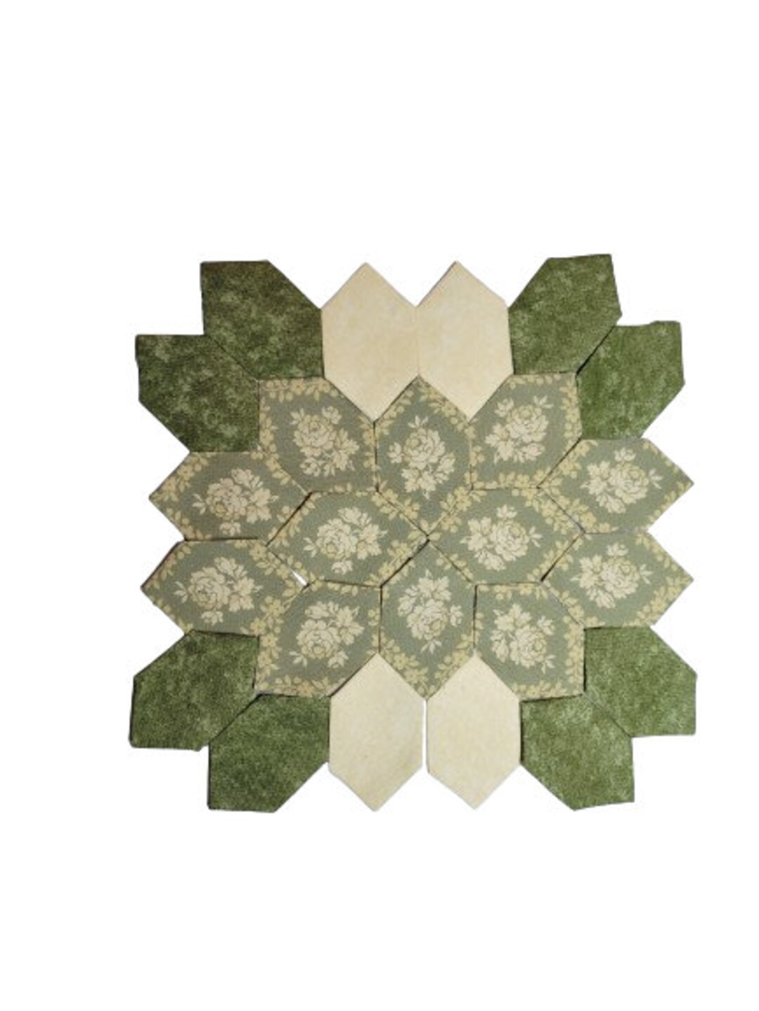 Lucy Boston garden Party Iv Patchwork of the Crosses Square - Etsy