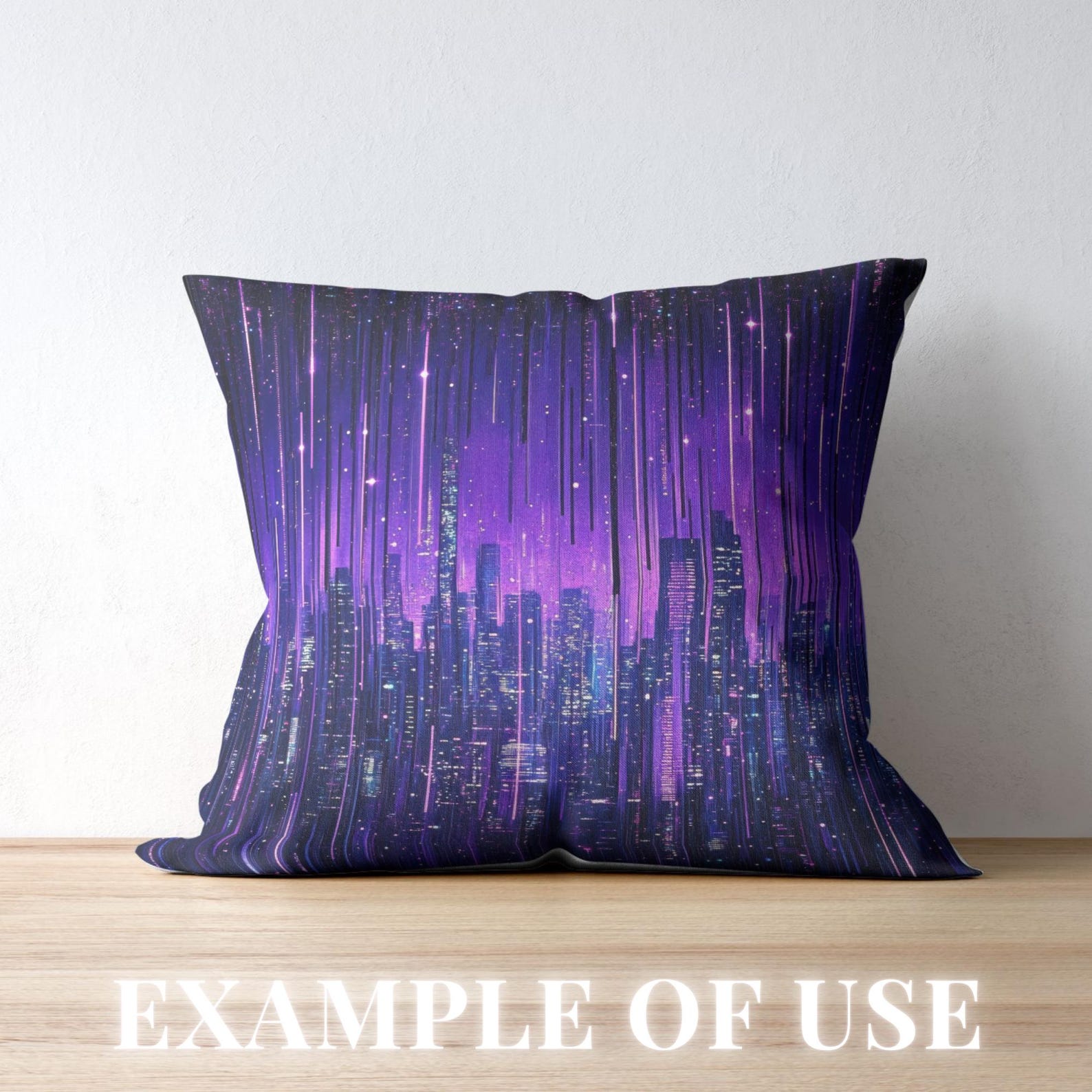 Glitchcore Cityscape Neon Texture Backgrounds Digital Paper Pack 8 High ...