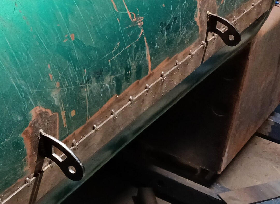 Bbq Smoker Door Handle Bracket - to Suit Wooded Dowel, Metal Rod or ...