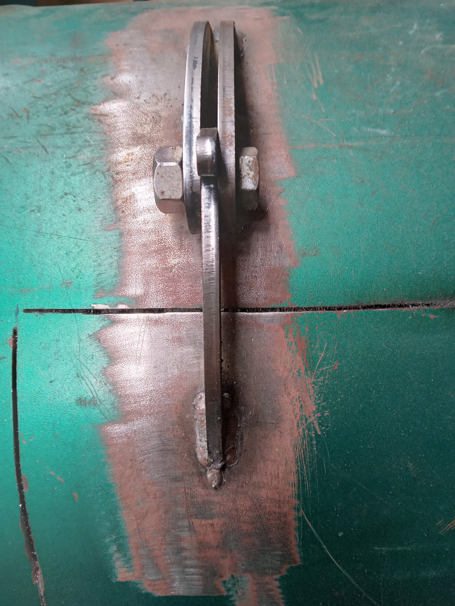 BBQ Offset Smoker Hinge DXF Files Laser Cut Your Barbecue Offset Pit ...