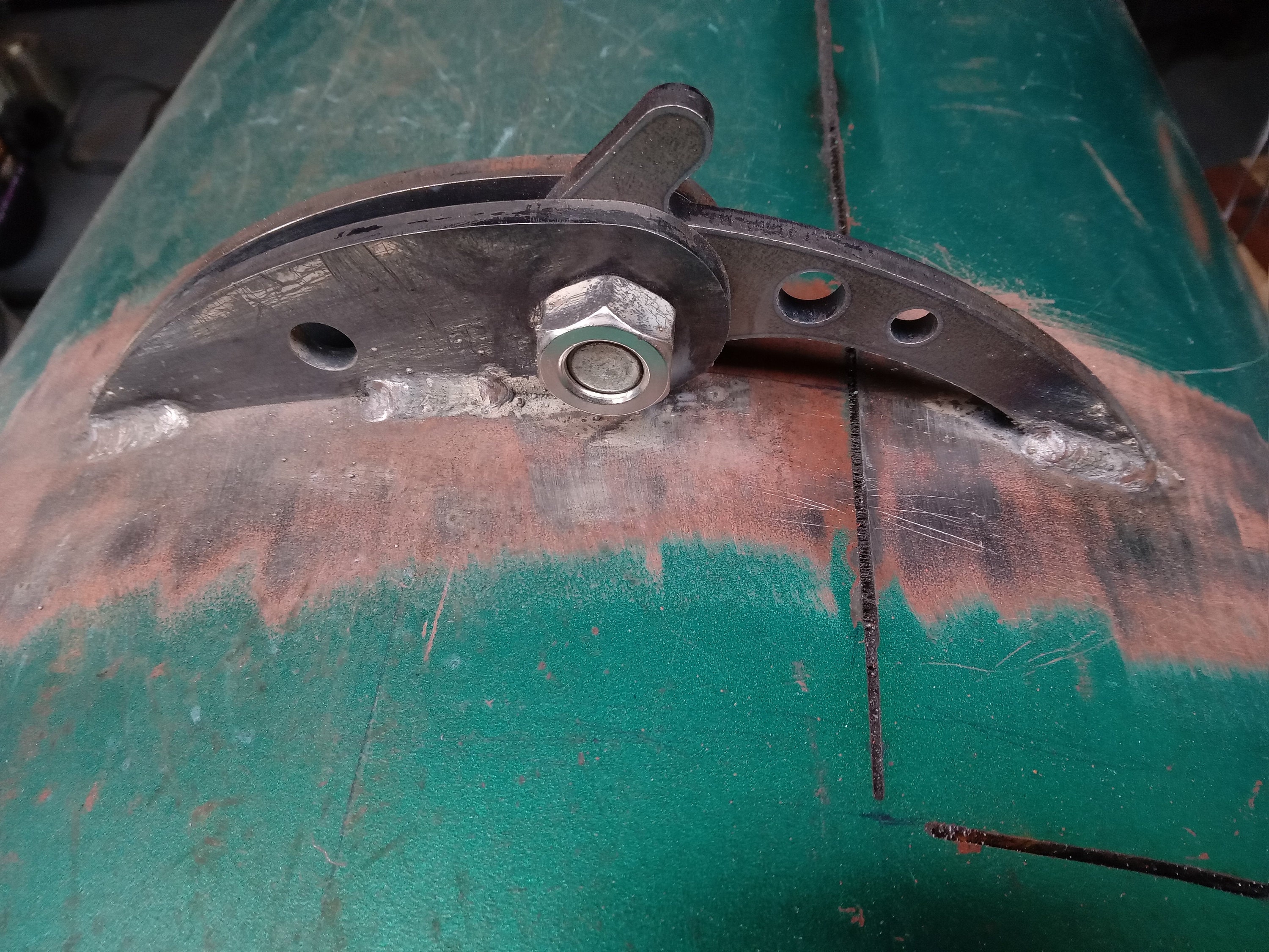 BBQ Offset Smoker Hinge DXF Files for 500 Gallon Tank 37.5" Diameter ...