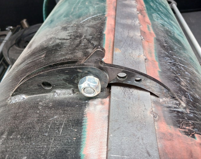 Custom Made Cow Smoker Hinges - U.S.A Made Smoker Hinge - BBQ Smoker ...