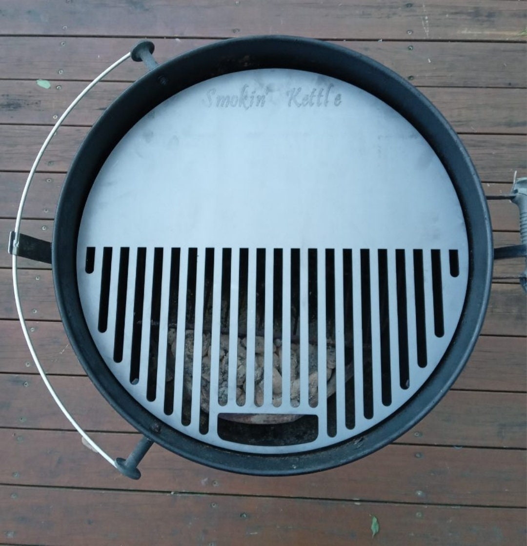 Weber Kettle Grill Plate DXF File, Cut Your Own! Smash Burger Grill ...