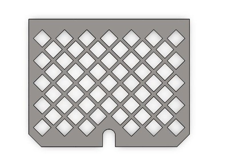 Weber GA Digital DXF File, Go Anywhere Grill Plate Upgrade, Two Piece ...