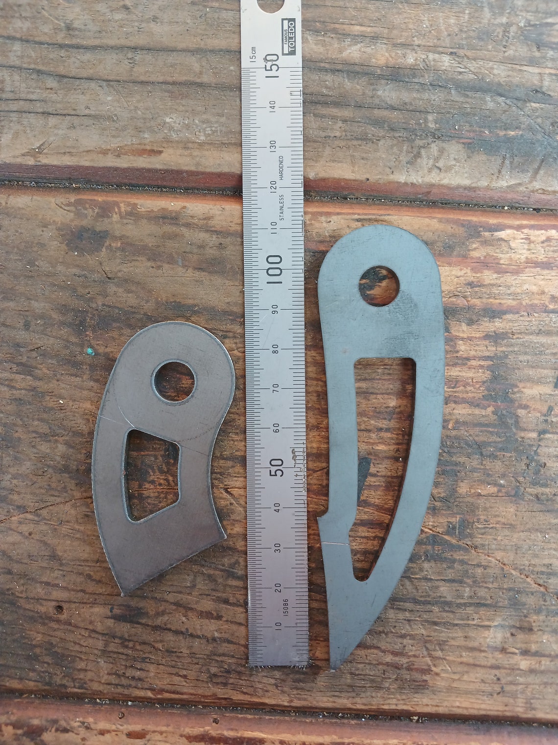 BBQ Smoker Door Hinge Set (digital Dxf Files), for 22" or Less Pit ...