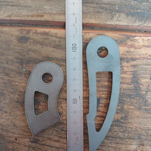 BBQ Smoker Door Hinge Set (digital Dxf Files), for 22" or Less Pit ...