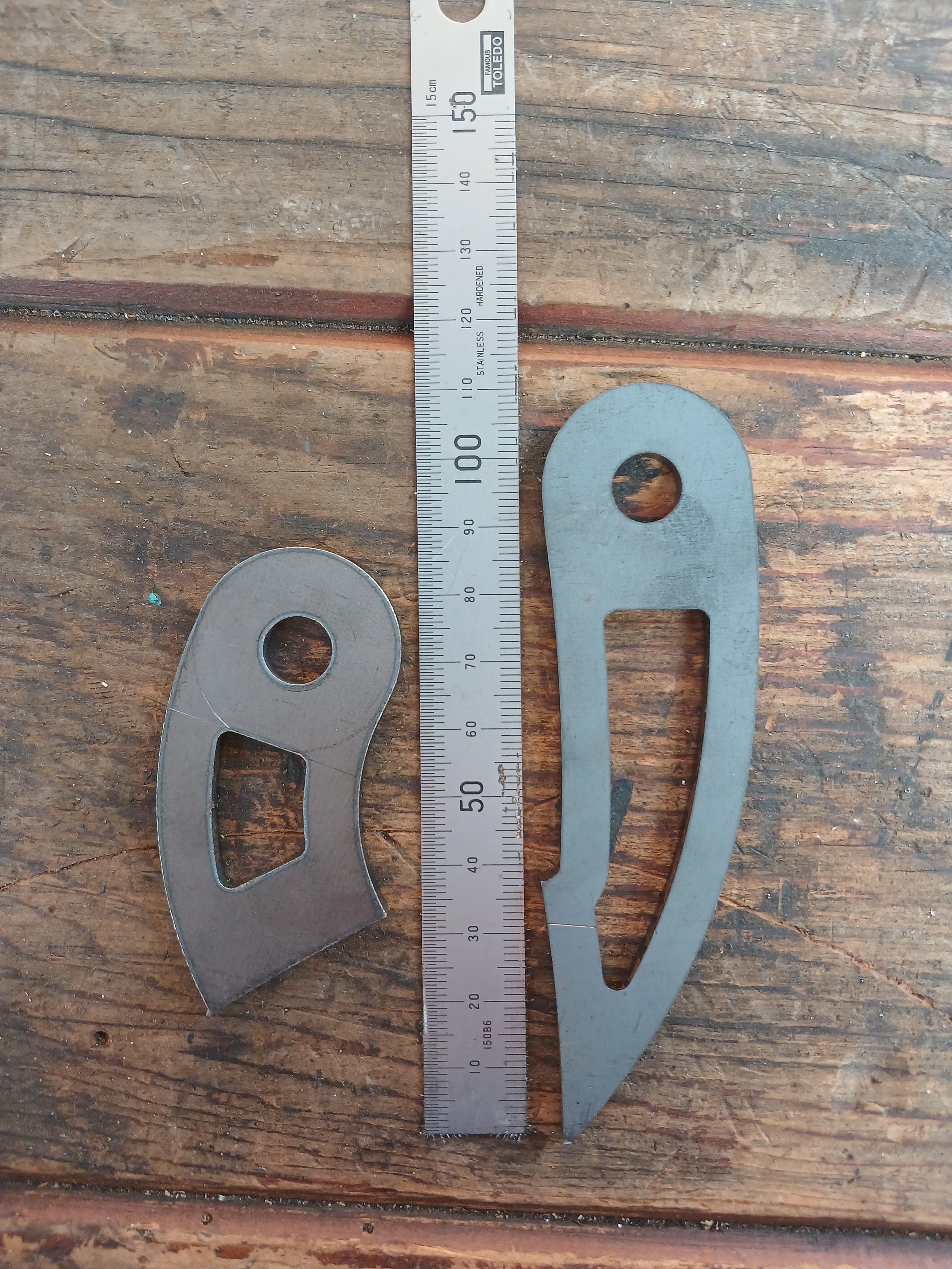 BBQ Smoker Door Hinge Set (digital Dxf Files), for 22" or Less Pit ...