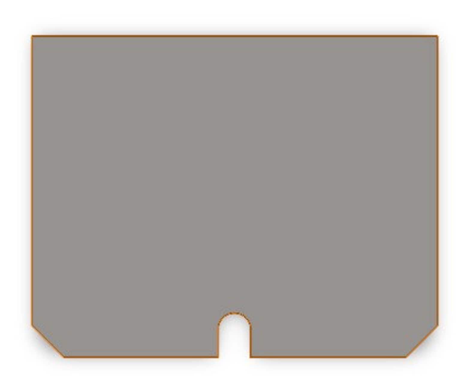 Weber GA Digital DXF File, Go Anywhere Grill Plate Upgrade, Two Piece ...