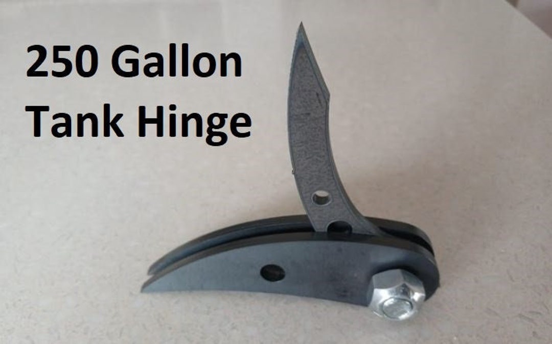 BBQ Offset Smoker Hinge DXF Files for 250 Gallon Tank 30" Diameter ...