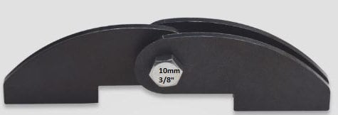 BBQ Offset Smoker Firebox Door Hinge, DXF File to Laser Cut Your ...