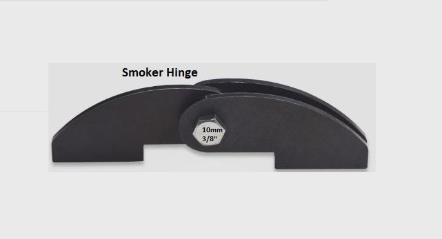 BBQ Offset Smoker Firebox Door Hinge, DXF File to Laser Cut Your ...