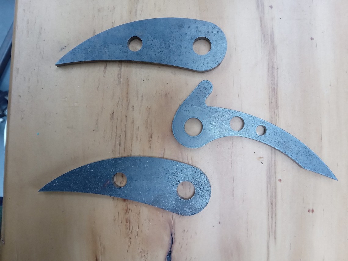 BBQ Offset Smoker Hinge DXF Files Laser Cut Your Barbecue Offset Pit ...