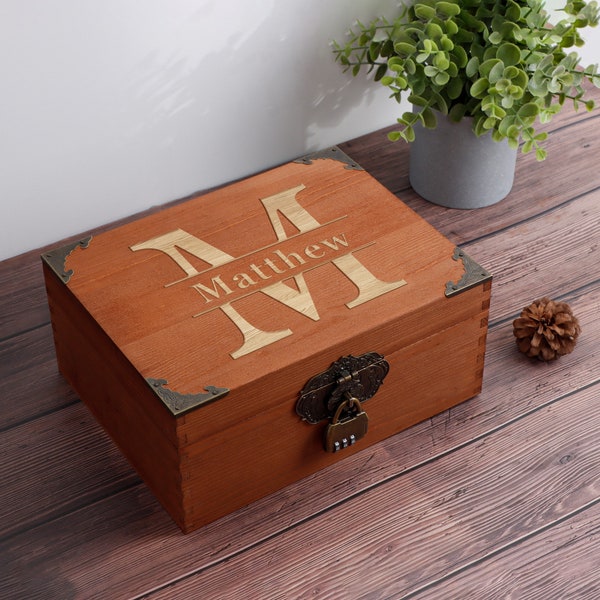 Box With Lock - Etsy