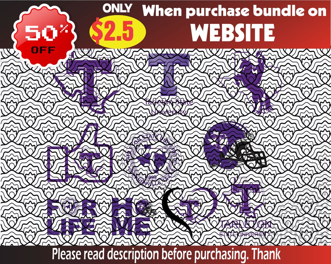 Tarleton State Texans Football Team Svg Tarleton State Texans - Etsy