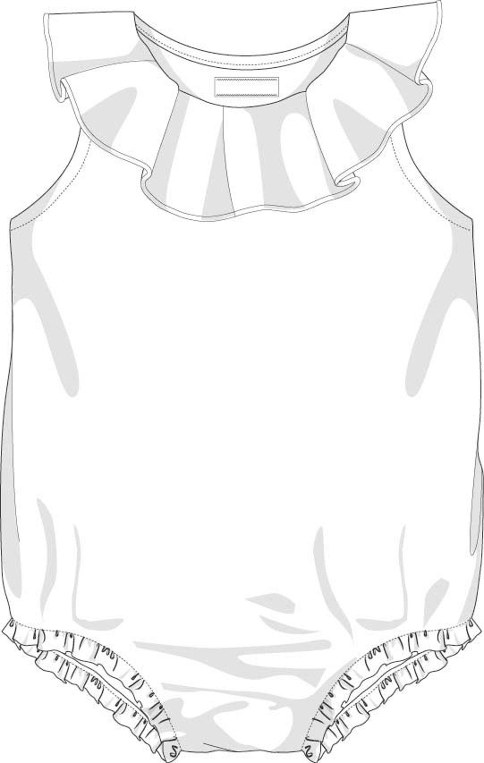 Baby Girl Fashion Ilustration, Fashion Tecnical Drawing, Fashion ...