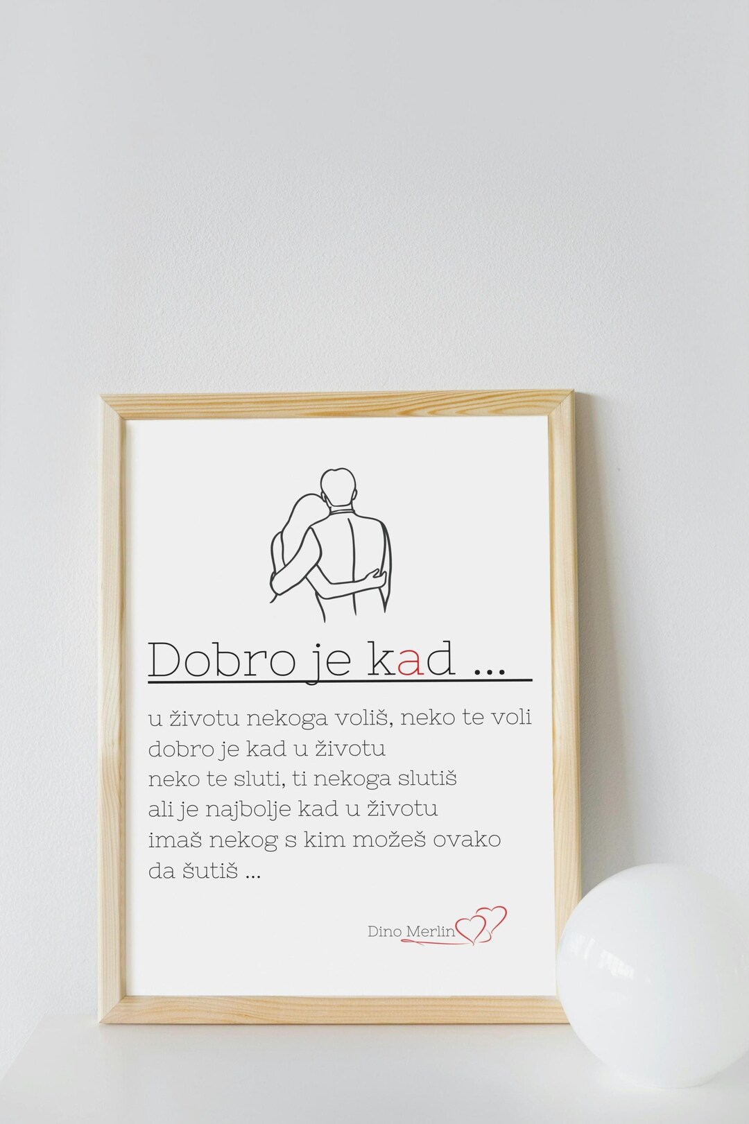 Ljubav Love Dobro Je Zivot Life Portrait Dino Merlin Citation Citati ...