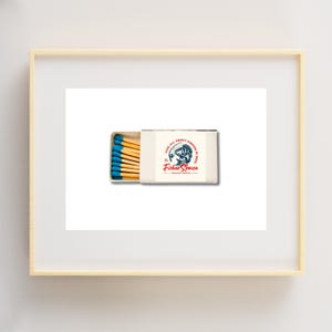 A Fisher Space Matchbox Printable Wall Art, Eclectic Apartment Elegant ...