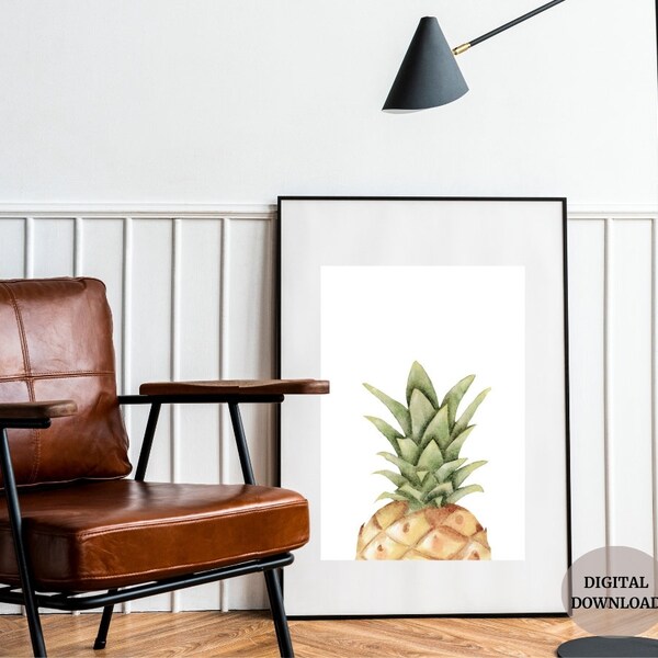 Pineapple Poster - Etsy