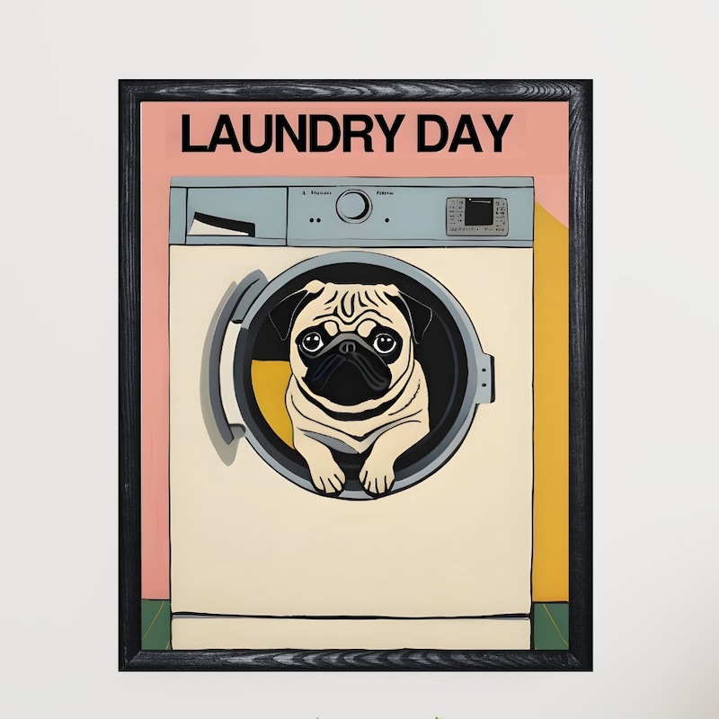 Laundry Poster - Etsy