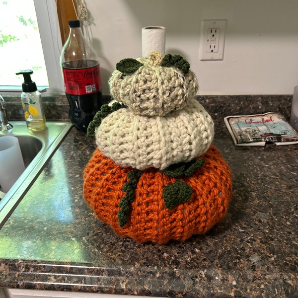 Crochet Pumpkin Stacked - Etsy