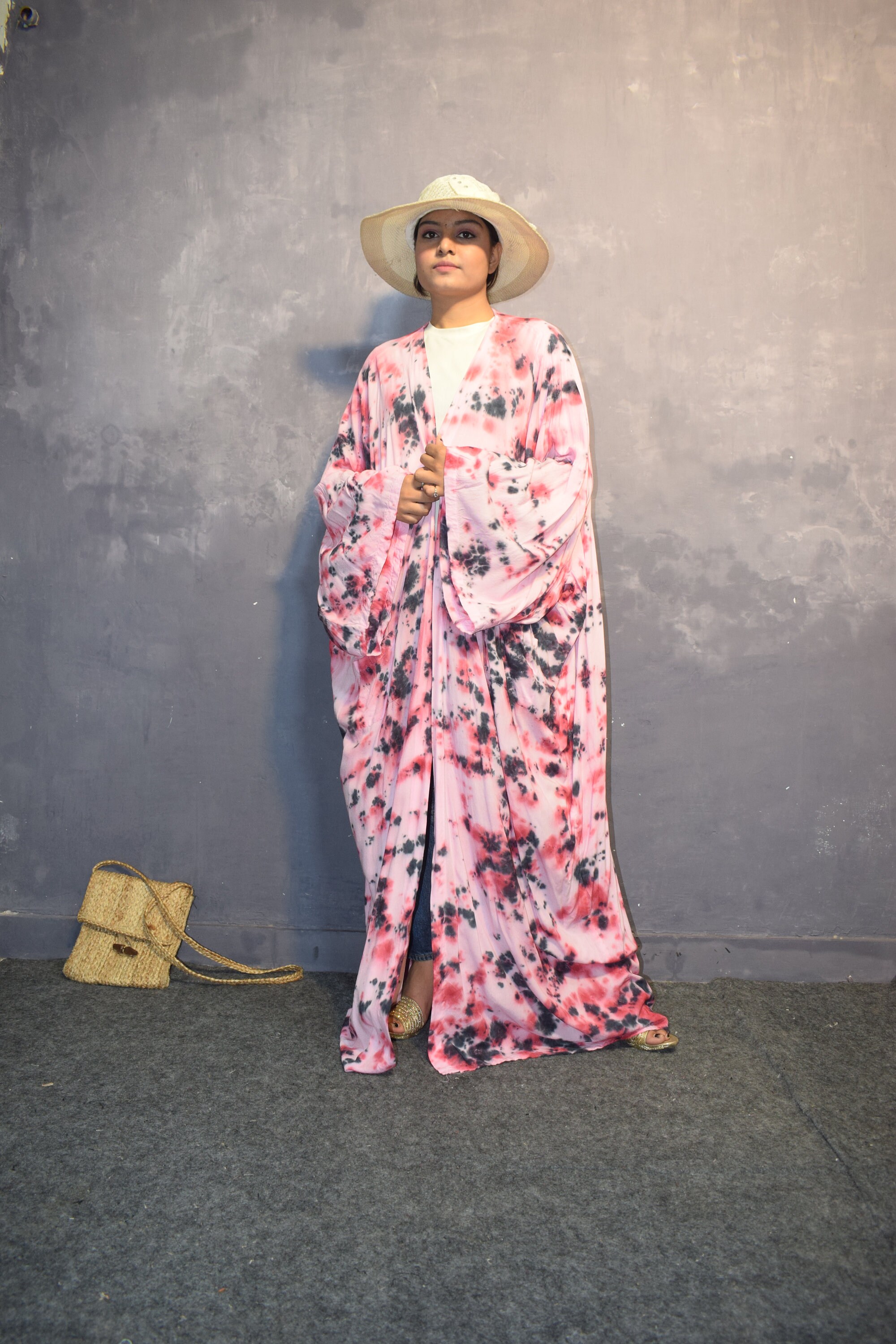 Beautiful Colorful Kimono,boho Kimono Cover Up,kimono Full Length,short ...