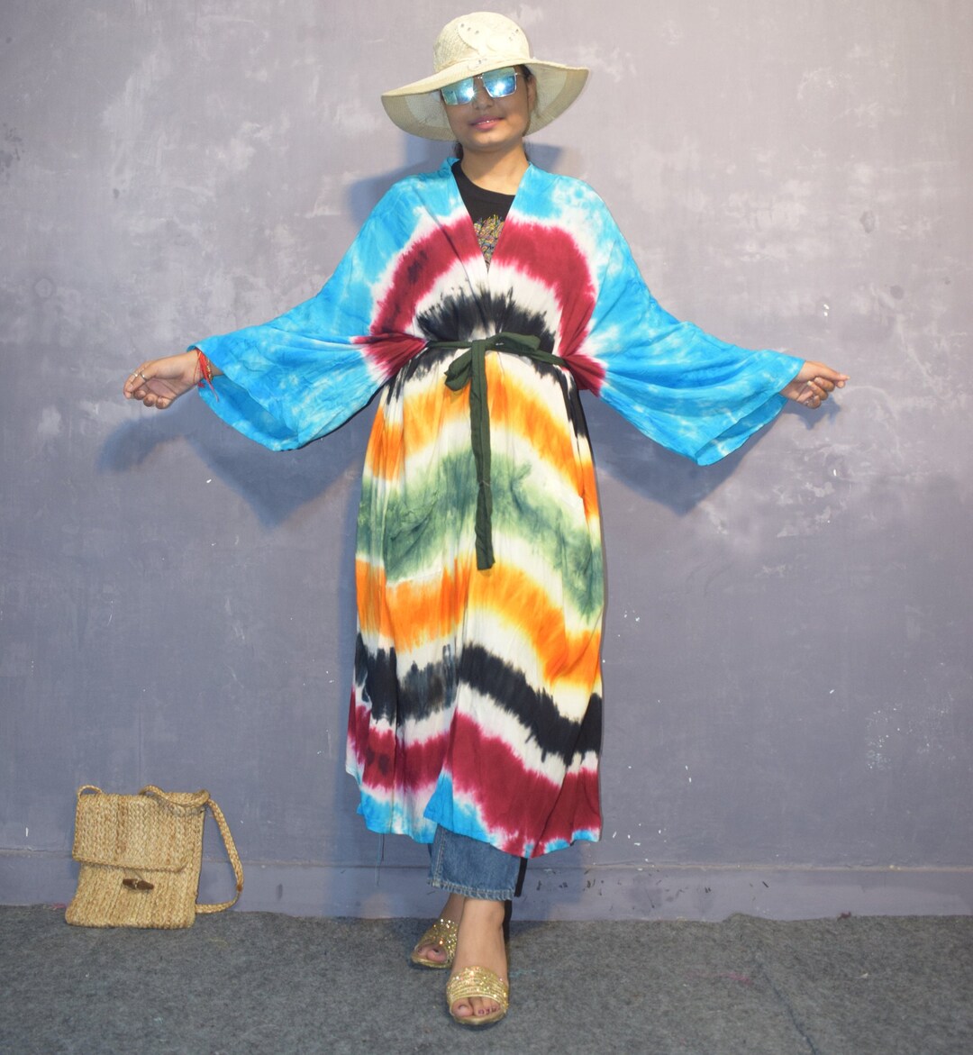 Beach Robe,stylish Kimono,kimono,resort Wear,bikini Cover Up,beach ...