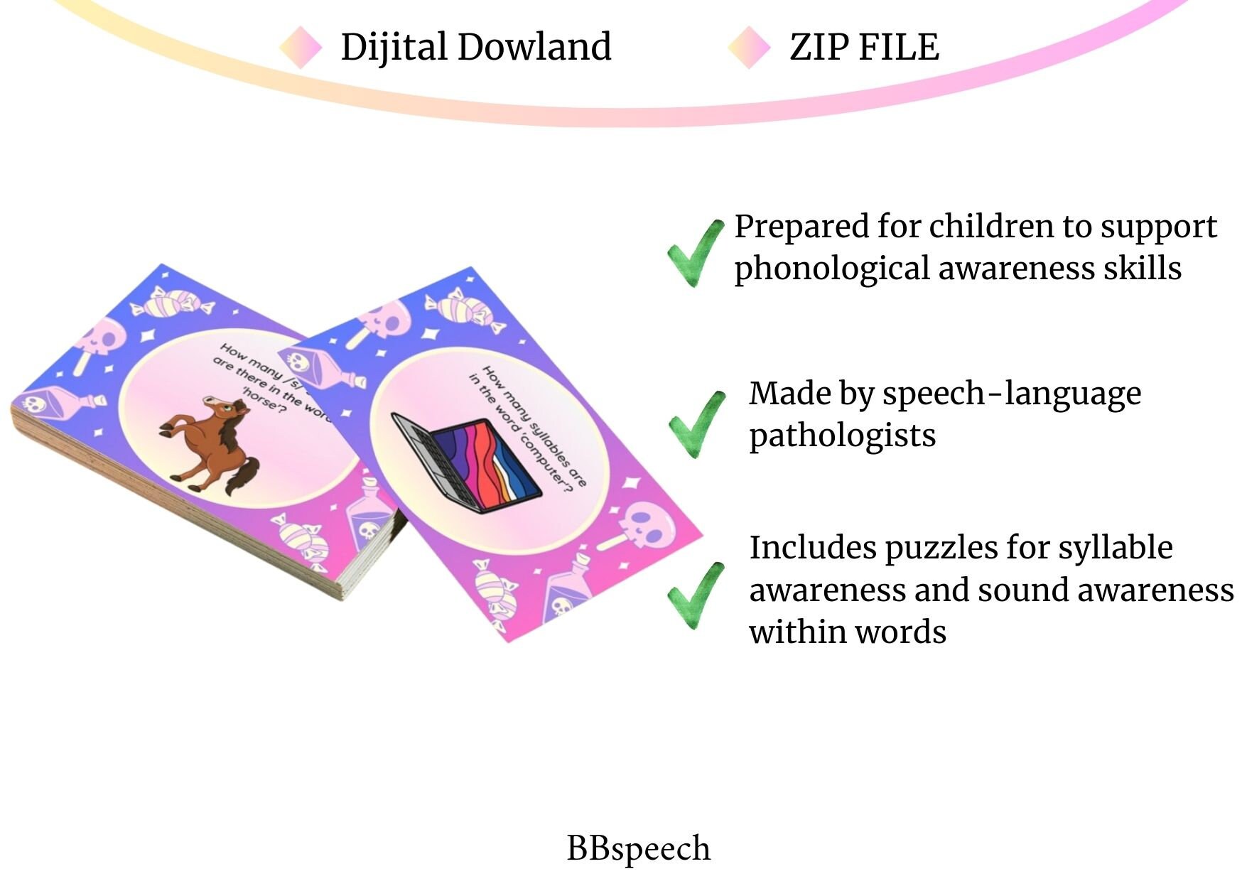 Phonological Awareness Riddles for Speech Therapy Fun and Engaging ...