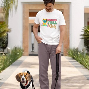 Pawsitive Vibes Only T-shirt, Paw Prints Shirt, Pet Owner Gift, Animal ...