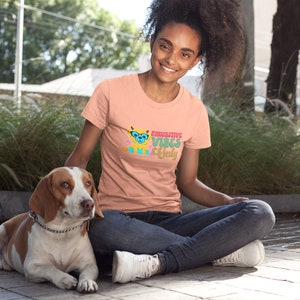 Pawsitive Vibes Only T-shirt, Paw Prints Shirt, Pet Owner Gift, Animal ...