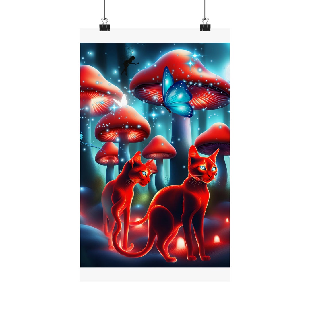 Cat Posters, Surreal Posters, Psychedelic Posters, Neon Posters ...
