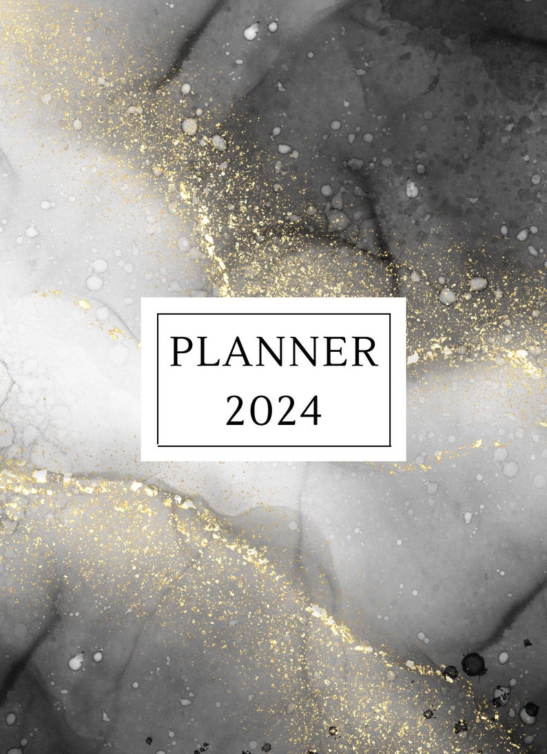 Digital Planner 2024 in Spanish Printable and Interactive Agenda 2024 ...