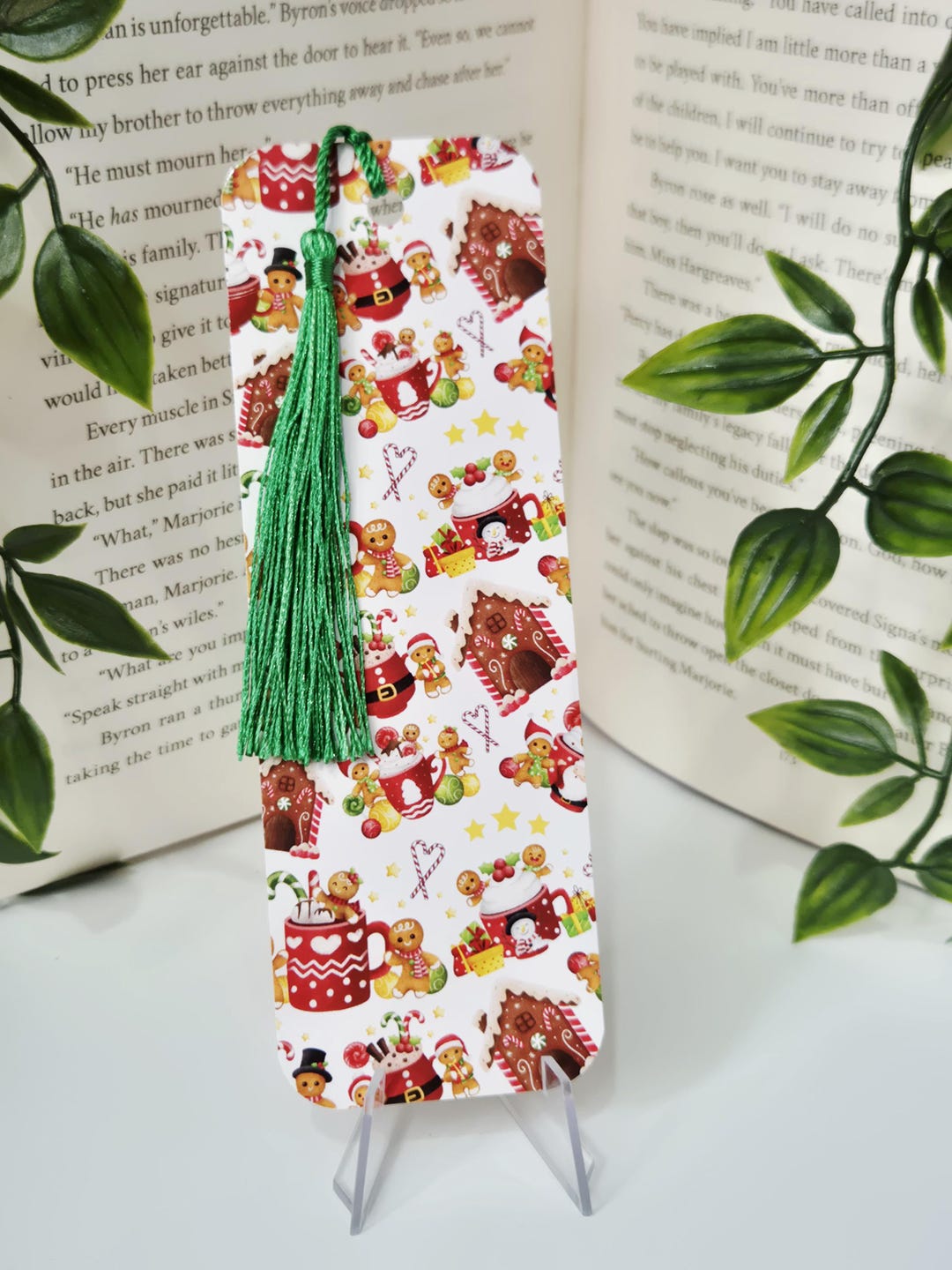 Christmas Candy Land Bookmark |festive Stocking Filler | Gingerbread ...